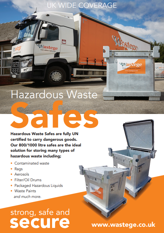 High-quality Waste Safes | Hazardous Waste Removal Wastege
